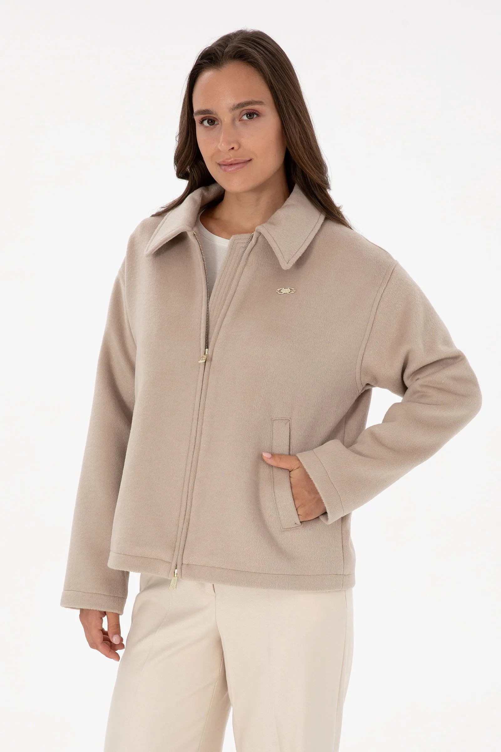 Buy Beige Wool Coat – U.S. Polo Assn. Kuwait